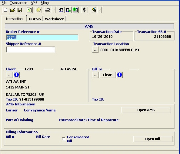 AMS Permit To Transfer